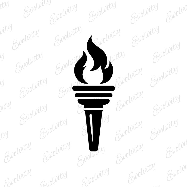 Torch SVG Bundle, 7 Torch Vectors, Torch Clipart, Torch Silhouette ...