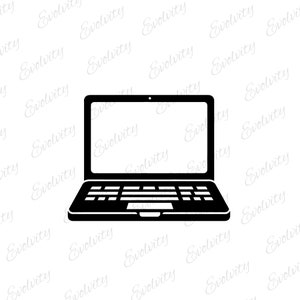 Laptop SVG Bundle, 7 Laptop Vectors, Laptop Clipart, Razor Laptop ...