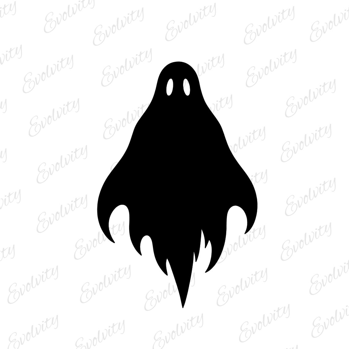 Cute Ghost SVG, 7 Ghost SVG Bundle, Boo Svg, Ghost Clipart, Ghost ...