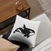 Orca Whale SVG Vector Bundle: Ocean Silhouette Clipart (digital ...