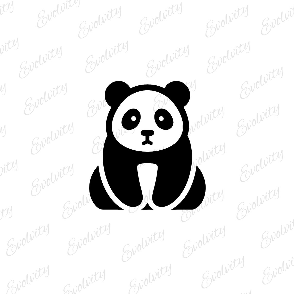 Panda SVG Bundle, 7 Panda Vectors, Cute Panda Clip Art, Panda ...