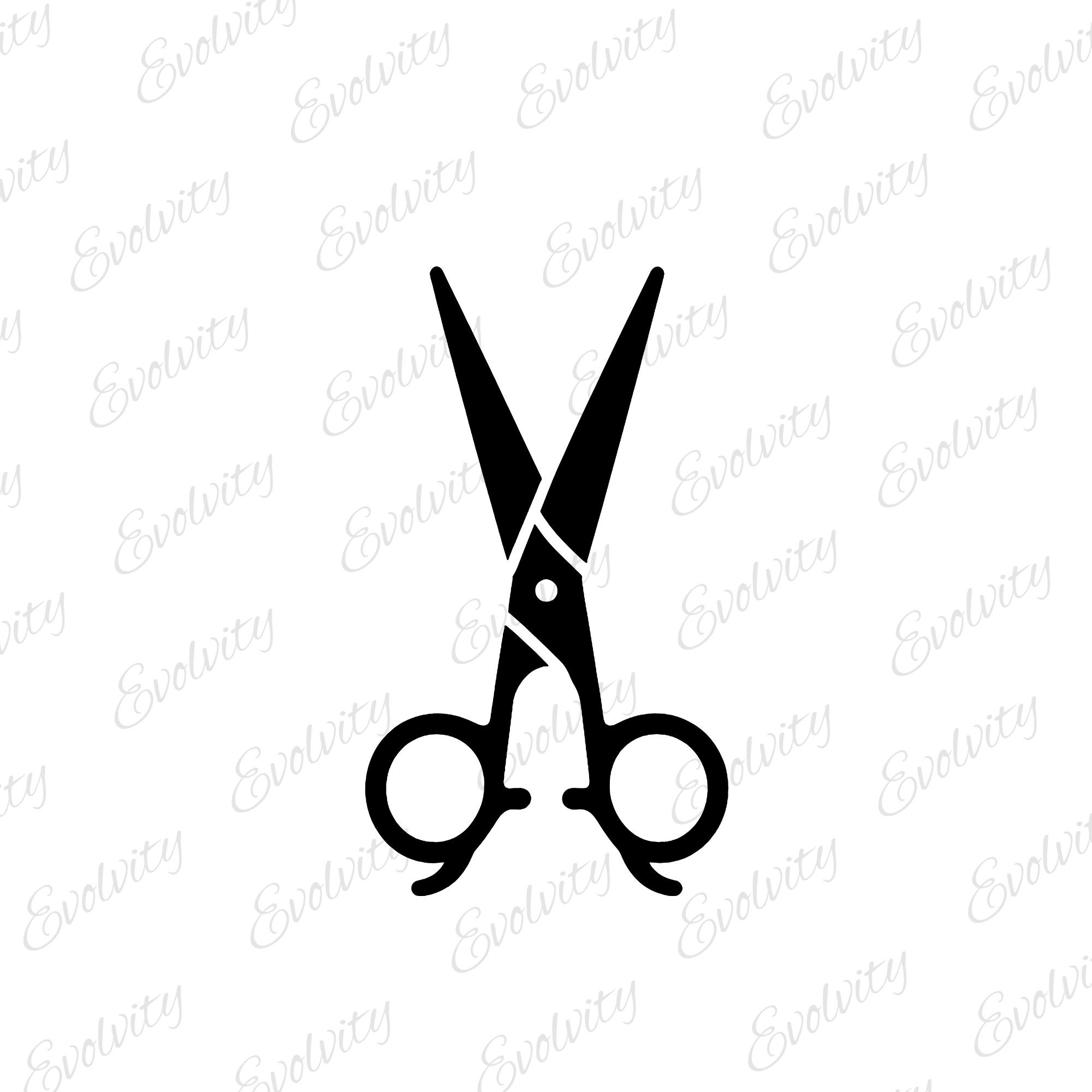 Scissors SVG Bundle, 7 Scissors Vectors, Scissors Clipart, Barber ...