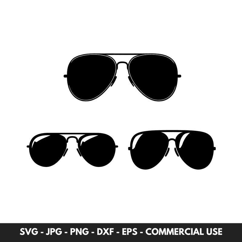 Sunglasses Svg - Etsy