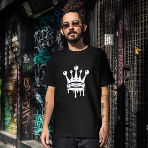 Dripping Graffiti Crown Vector, Crown Clipart, King Crown Silhouette ...