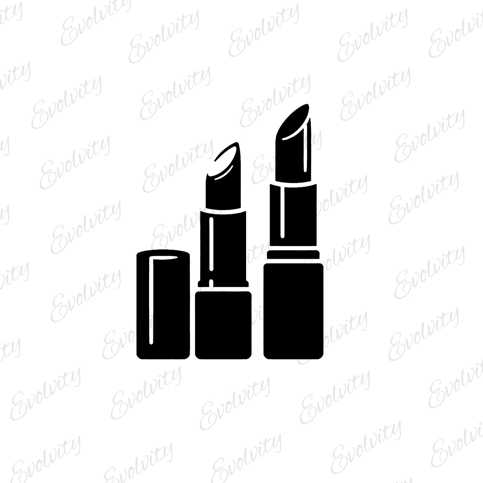 Lipstick SVG Bundle, 3 Lipstick Vectors, Lipstick Clipart, Beauty PNG ...