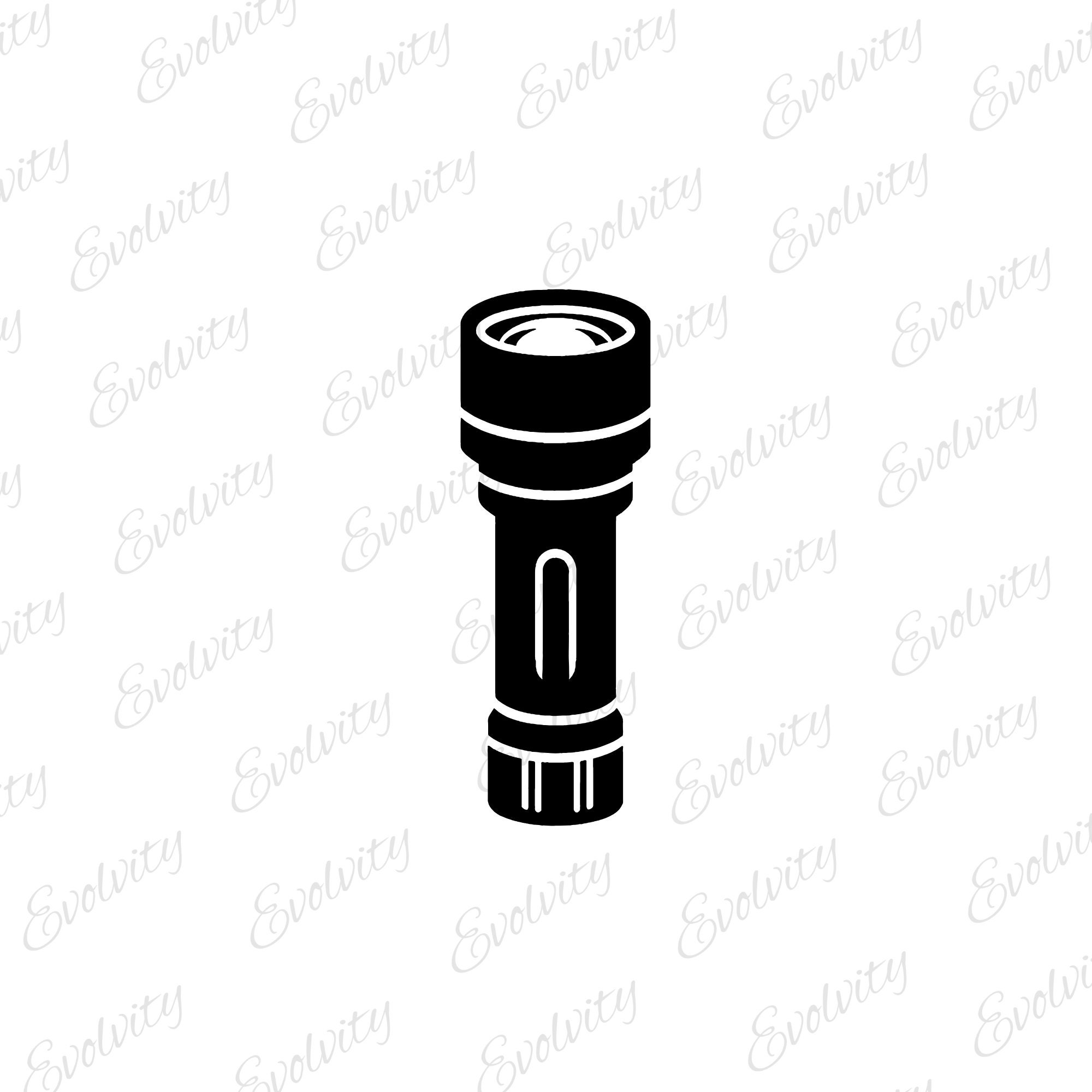 Flashlight SVG Vector Bundle: Camping Clipart (digital Download) - Etsy