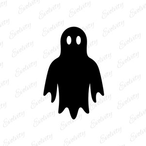 Cute Ghost SVG, 7 Ghost SVG Bundle, Boo Svg, Ghost Clipart, Ghost ...