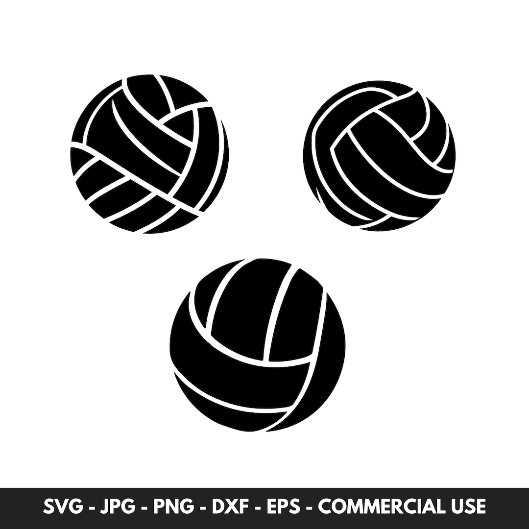Volleyball SVG, Volley Ball Svg, Volleyball Clipart, Volleyball Ball ...