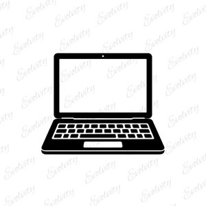 Laptop SVG Bundle, 7 Laptop Vectors, Laptop Clipart, Razor Laptop ...