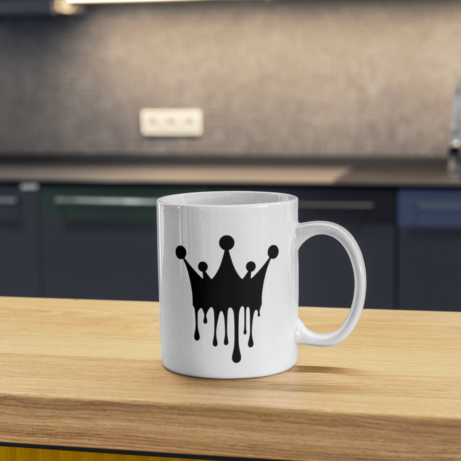 Dripping Crown Vector, Crown Clipart, King Crown Silhouette, Dripping ...