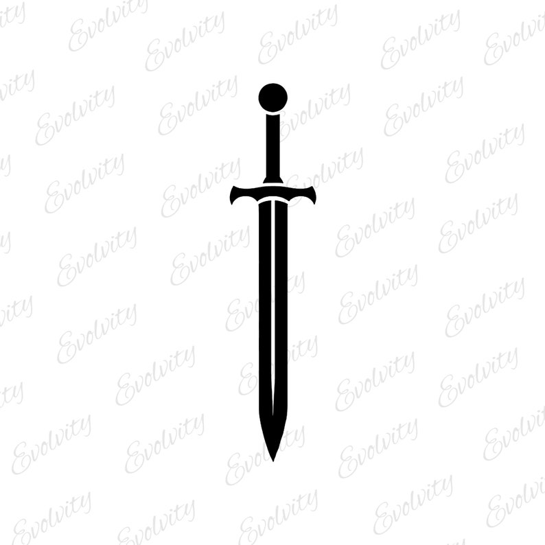 Sword SVG Vector Bundle With 3 Viking and Knight Sword Silhouette ...
