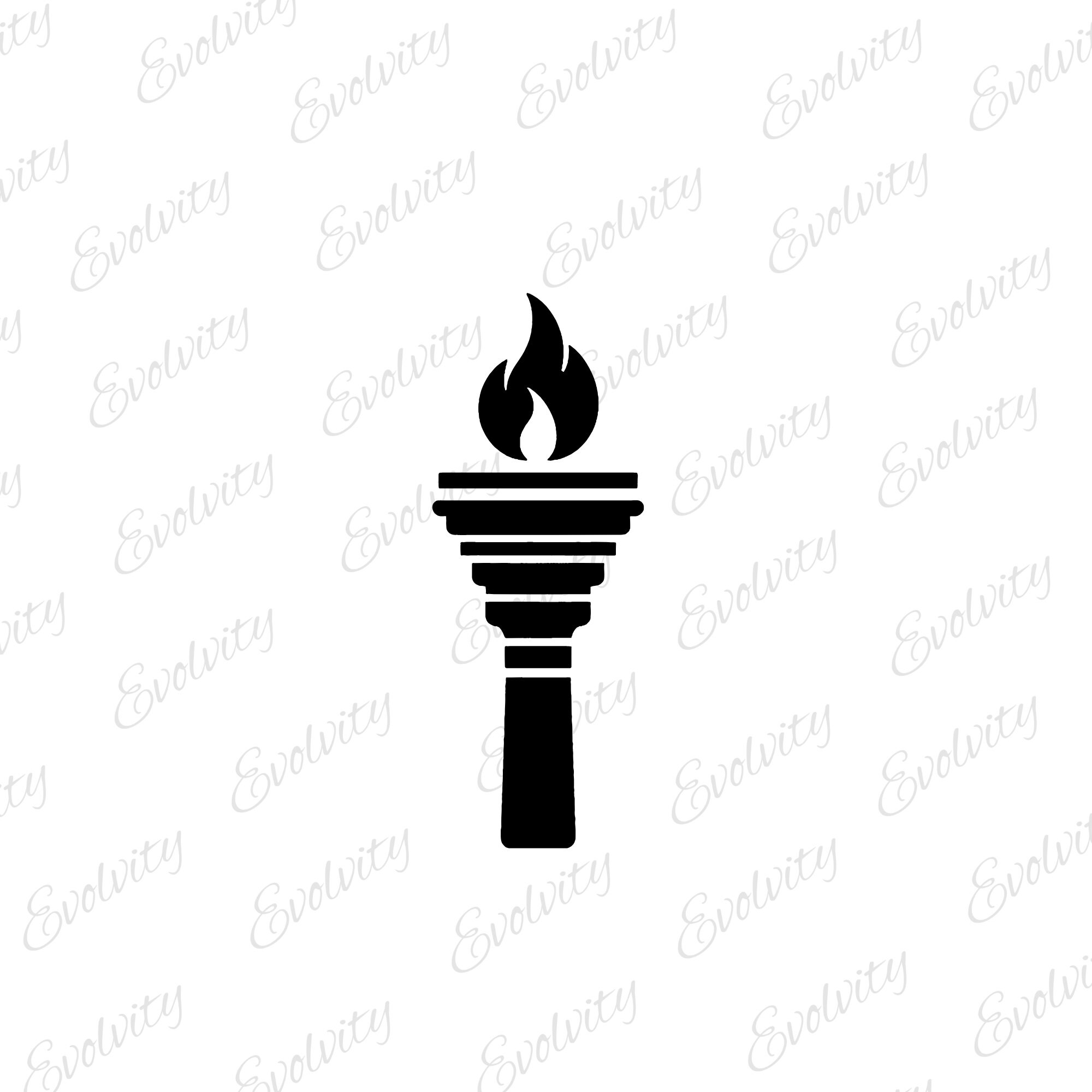 Torch SVG Bundle, 7 Torch Vectors, Torch Clipart, Torch Silhouette ...