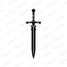 Sword SVG Bundle 7 Sword Vectors, Sword Clipart, Knights Png Svg, Dxf ...