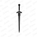 Sword SVG Bundle 7 Sword Vectors, Sword Clipart, Knights Png Svg, Dxf ...