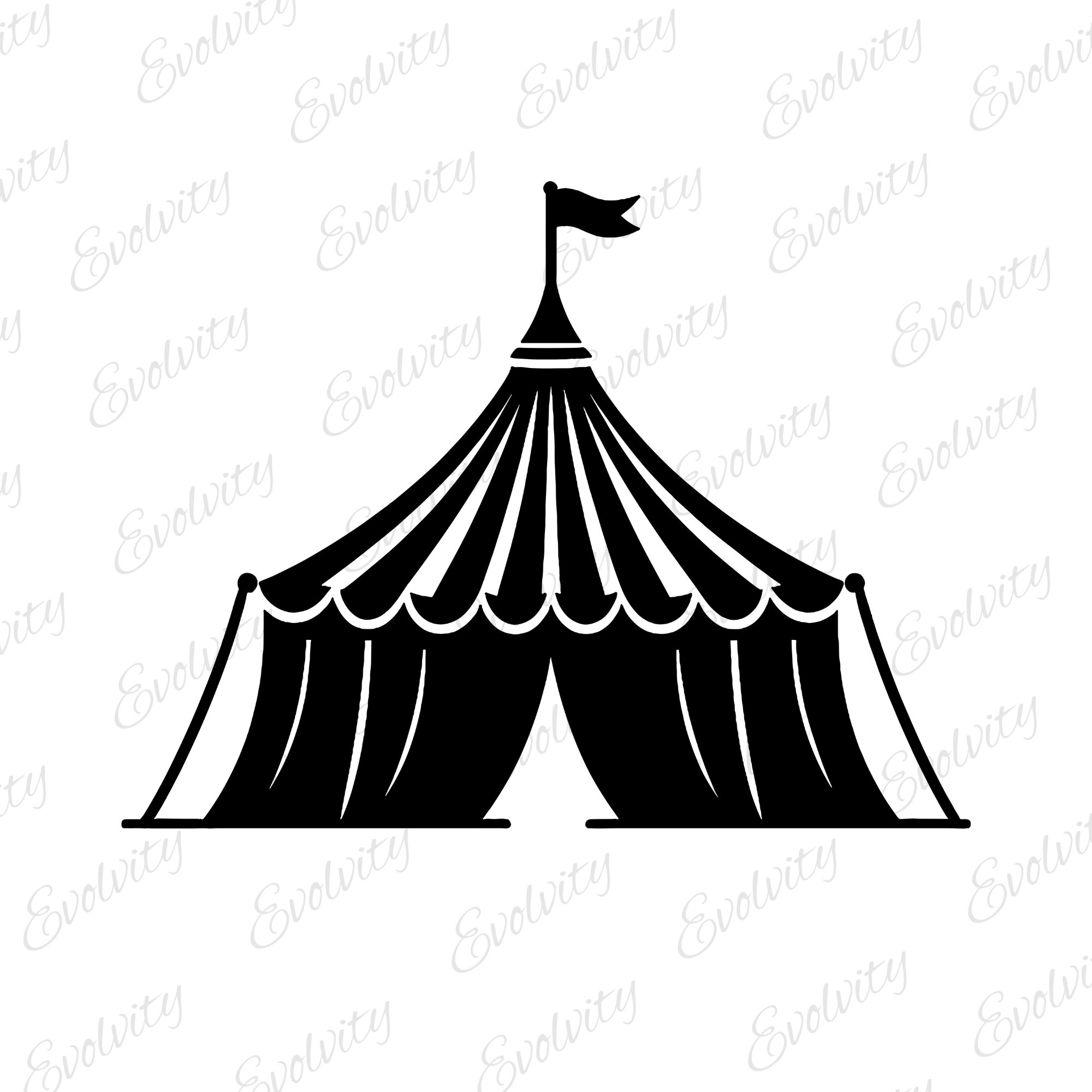 Circus Tent SVG, Circus Svg, 3 Circus Tent SVG Bundle, Carnival Svg ...