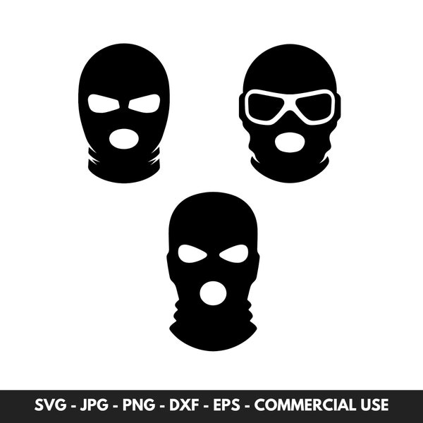 Christmas Mask Svg - Etsy