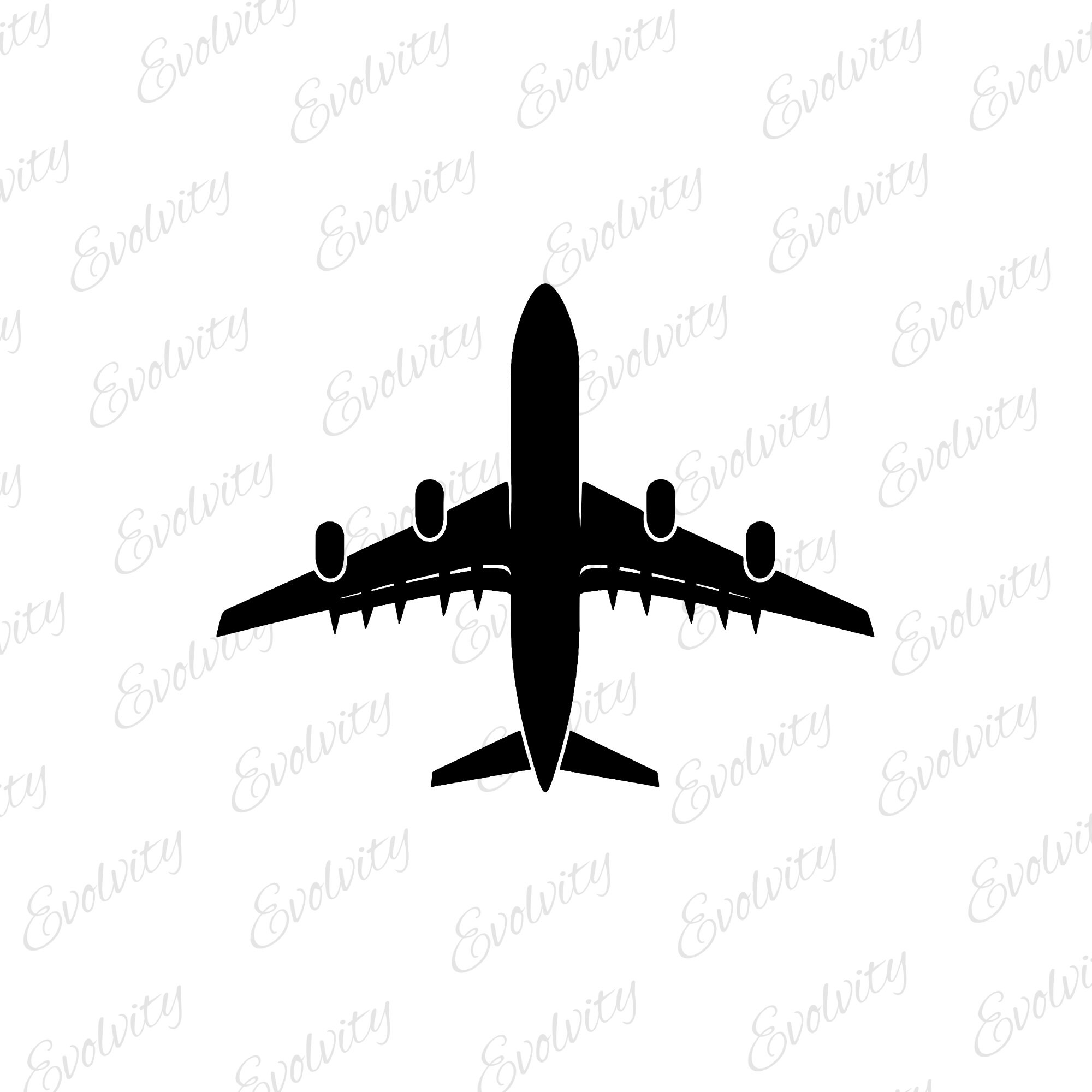 Airplane SVG Bundle, 7 Airplane Vectors, Airplane Clipart, Plane ...
