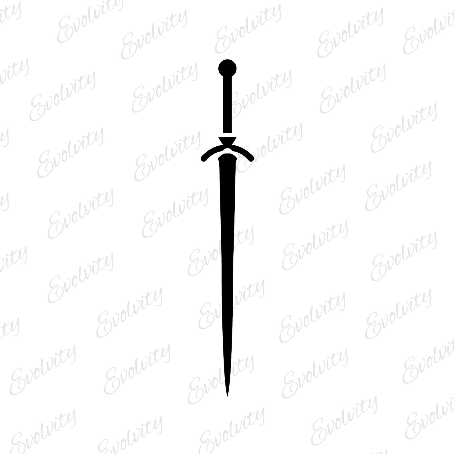 Sword SVG Bundle 7 Sword Vectors, Sword Clipart, Knights Png Svg, Dxf ...