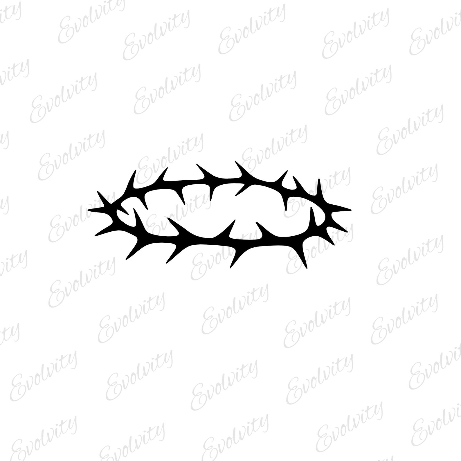 Crown of Thorns SVG Bundle: Christian Easter Clipart (digital Download ...
