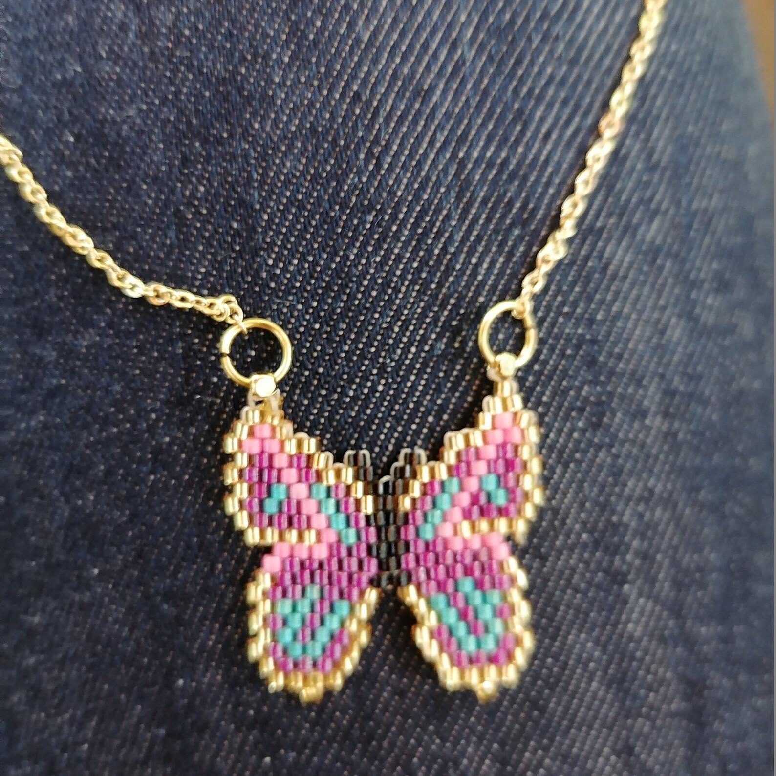 Butterfly Sead Bead Brick Stitch Digital Animal Pdf Pattern for Miyuki ...