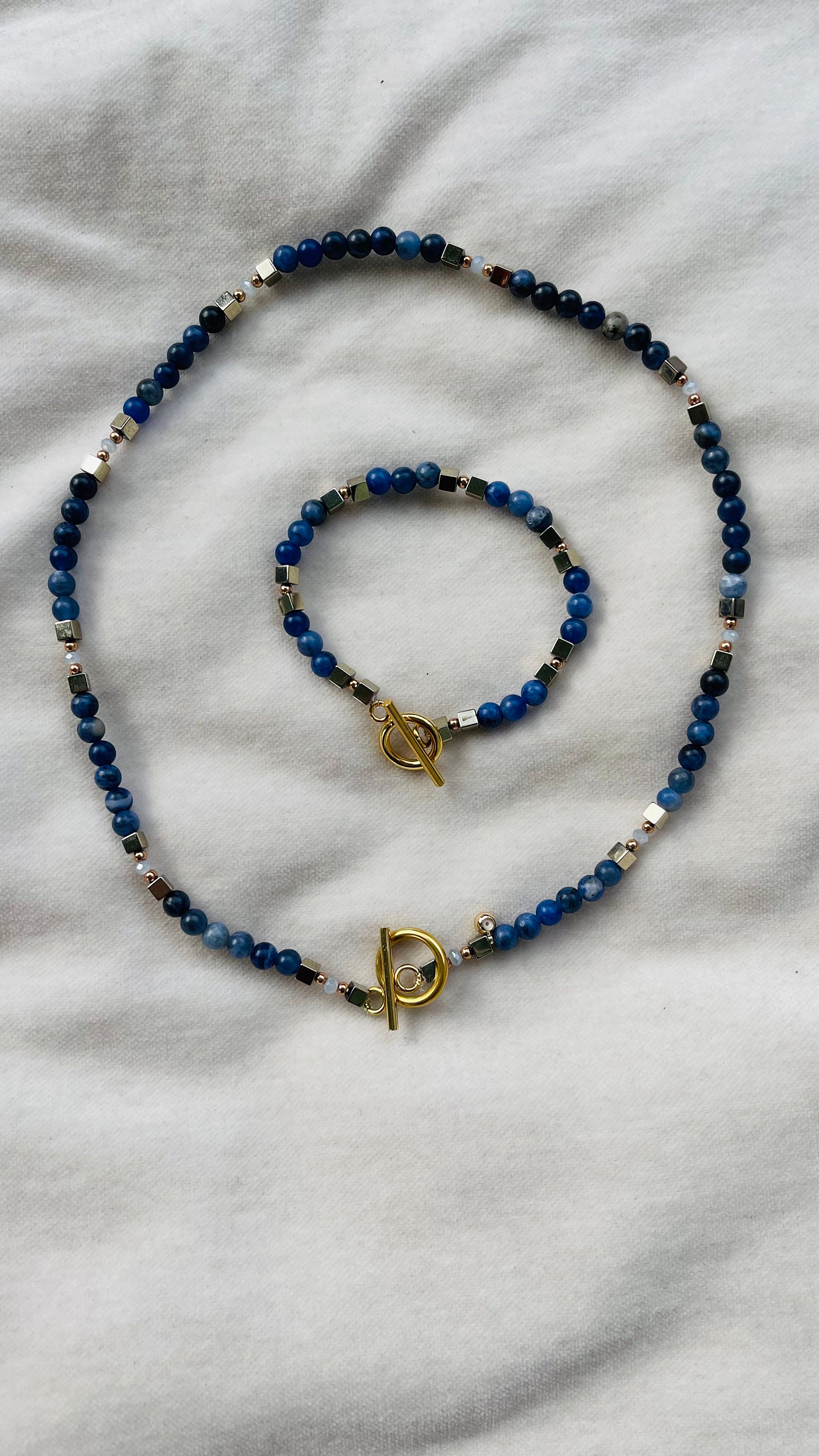 Jewelry Set Made of Precious Stones - Etsy