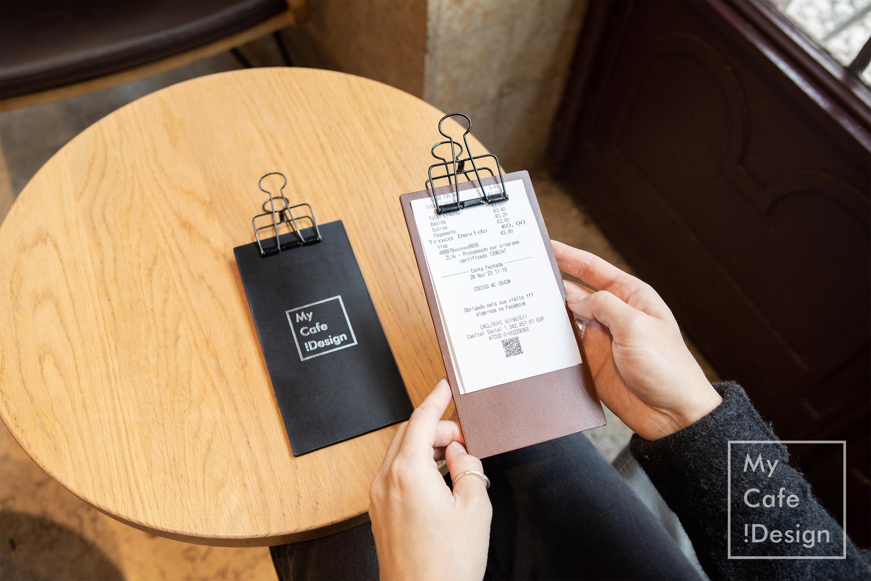 Leather Check Presenter, Bill Holder, Check Holder, Restaurant Check ...