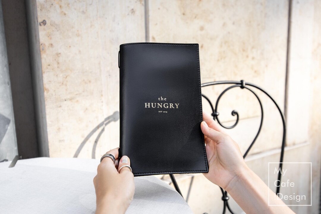 Custom Leather Menu Cover: Restaurant Menu Folder for Food & Drink - Etsy