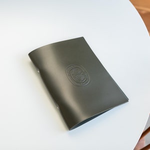 Leather Menu Cover: Personalized Menu Book for Restaurant, Cafe & Bar ...