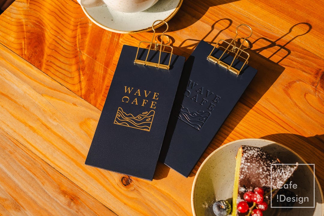 Single Panel Check Presenters for Restaurant – Custom Bill Holder for ...