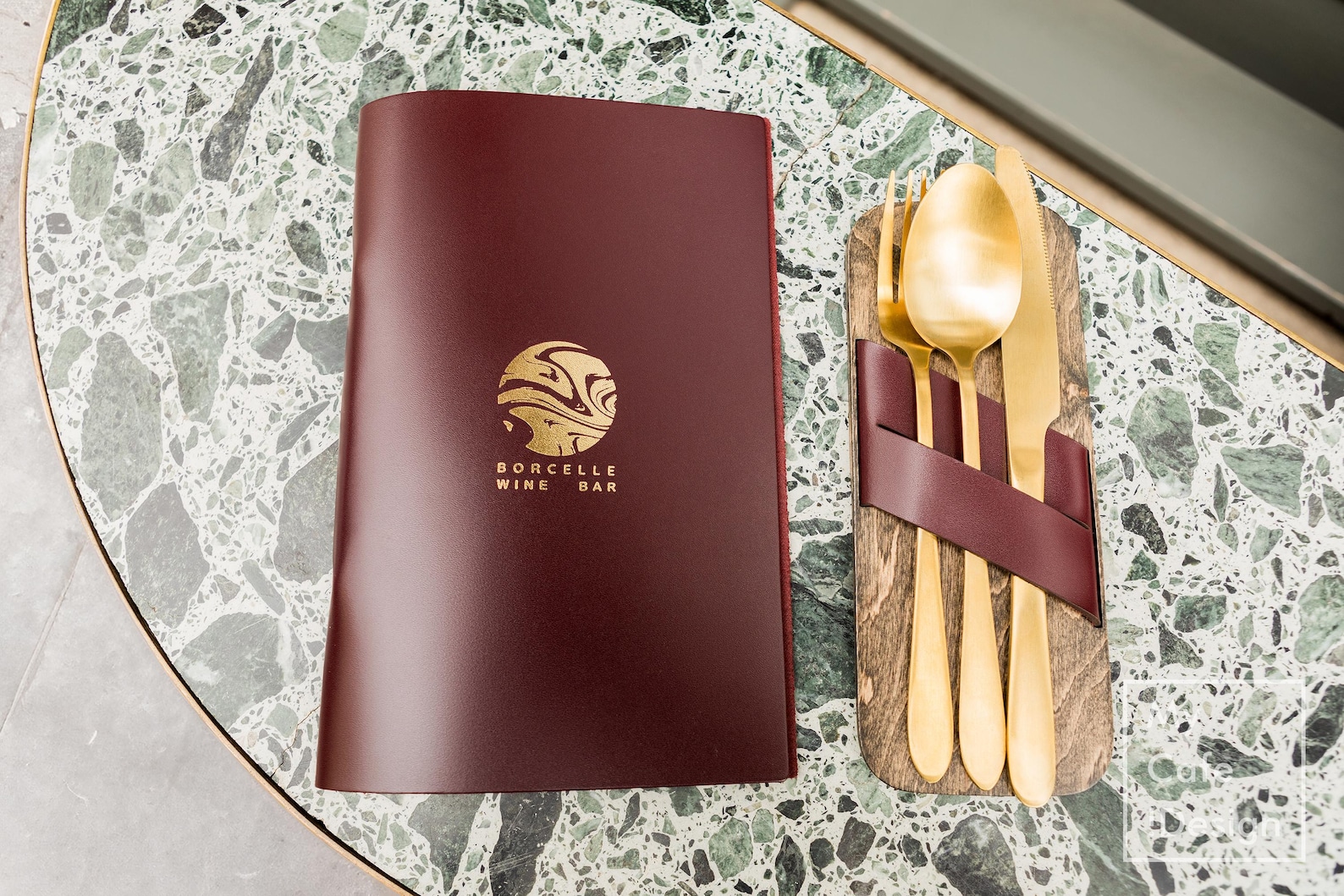 Personalized Leather Menu Holder: Restaurant Menu Cover With Ring ...