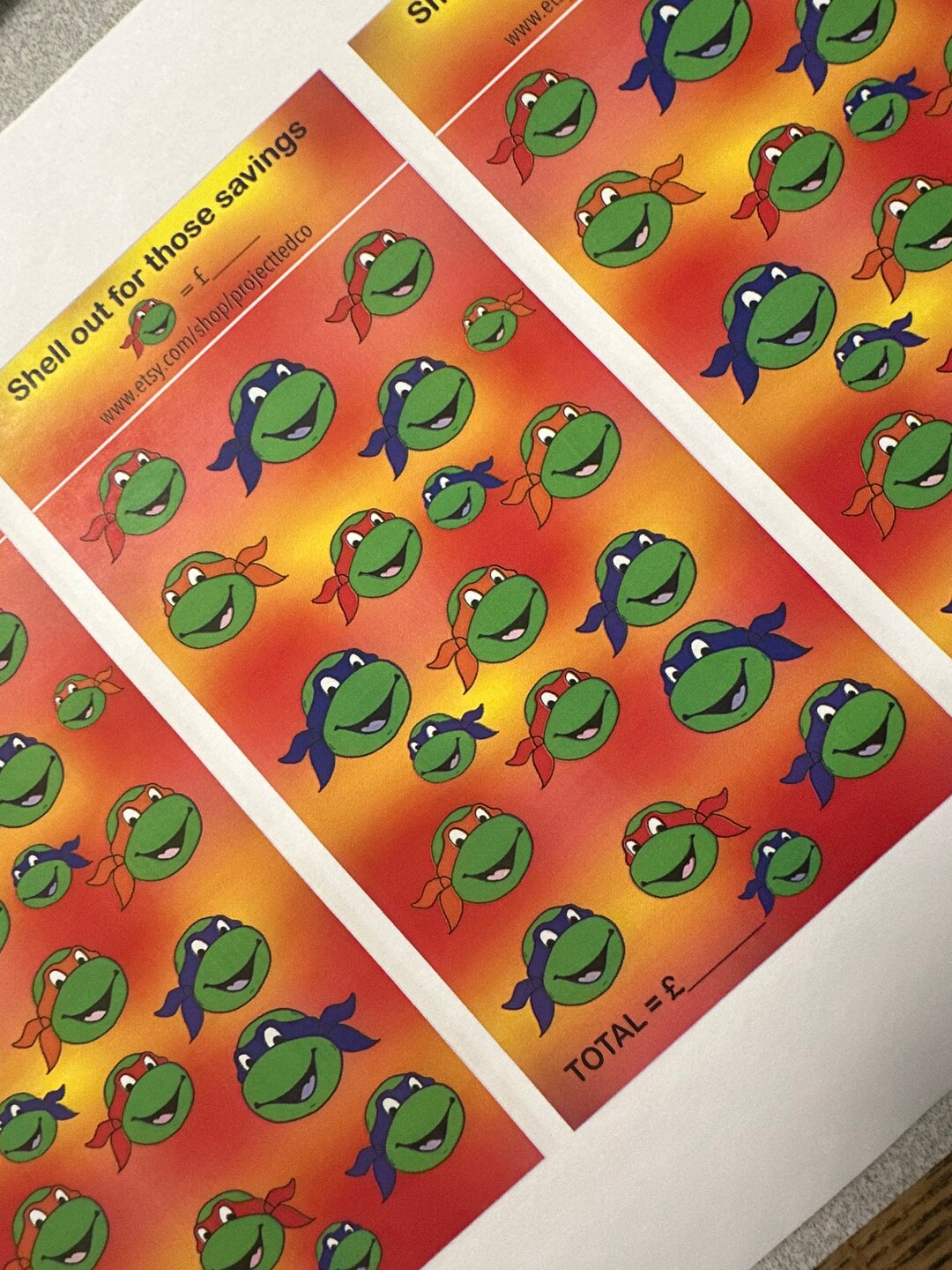 Teenage Mutant Hero Turtles Inspired Savings Challenge - Shell Out for ...