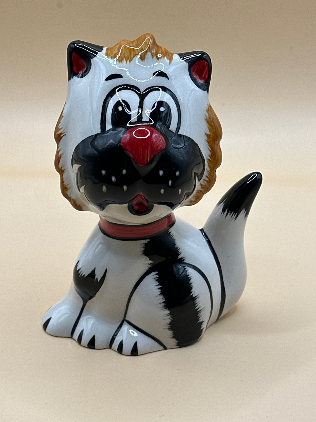 LORNA BAILEY Ethan Cat Figurine Signed - Etsy
