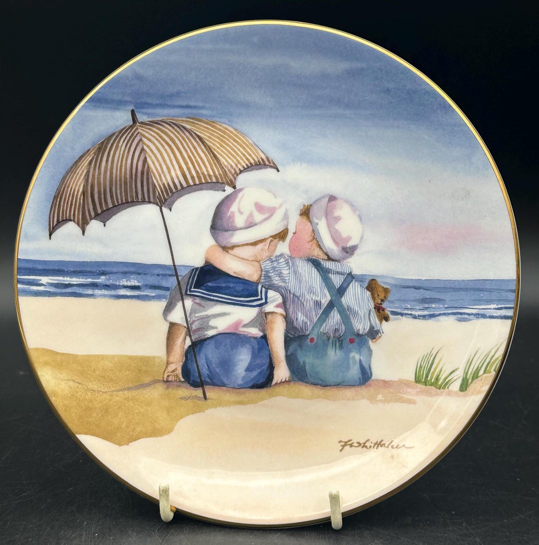 Royal Worcester My Special Friend Collectors Plate One Glorious Summer ...