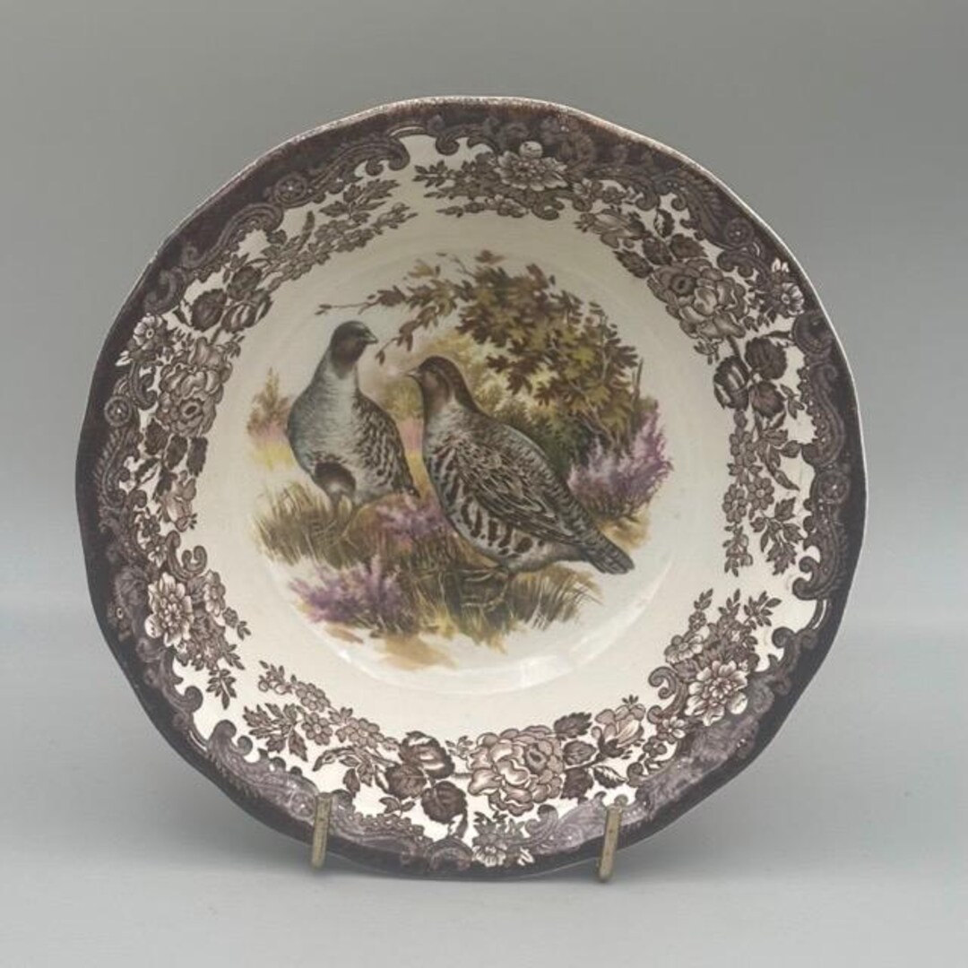 Palissy Game Series Partridge 6,1/2 Inch Cereal Bowl - Etsy