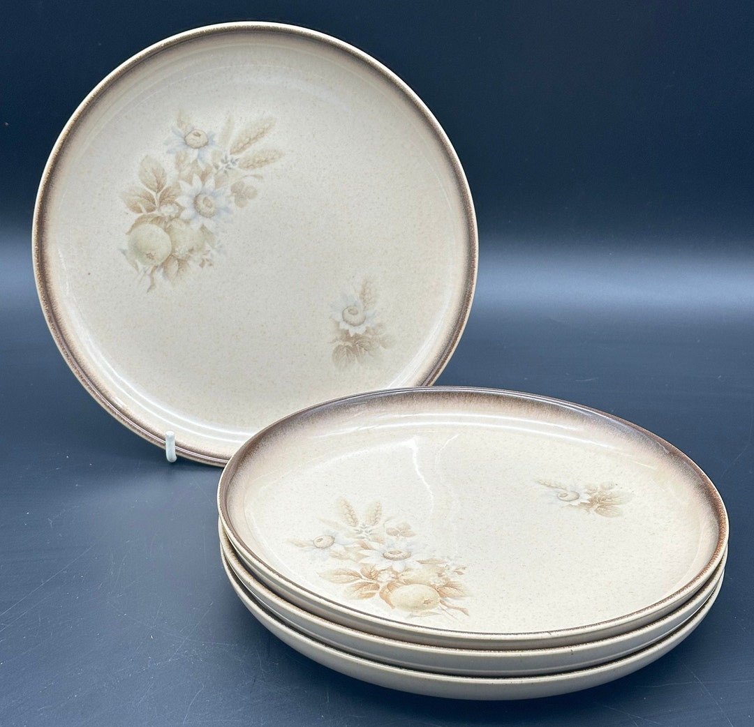 Denby Stoneware Images / Memories – 8,1/4″ Dessert / Salad Plate Set of ...