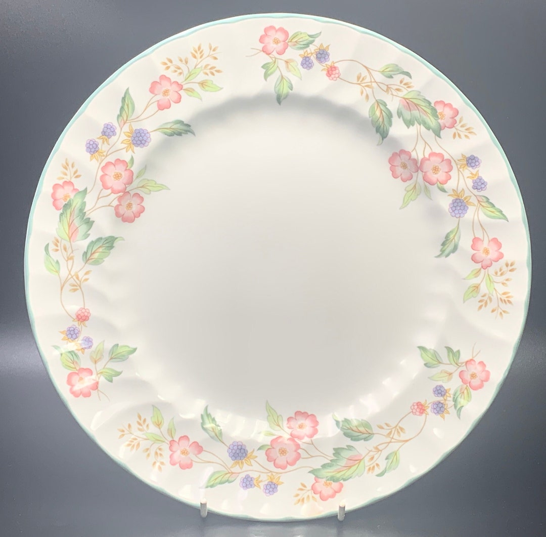 BHS Victorian Rose Dinner Plate 10.5 - Etsy UK