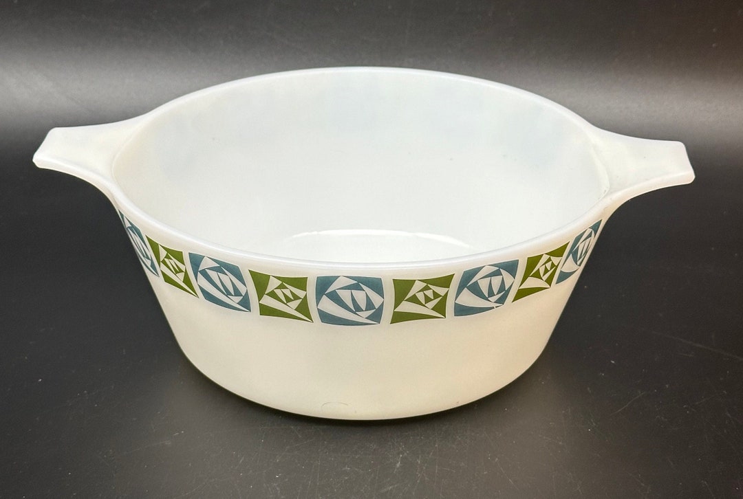 Vintage Jaj Pyrex Checkers Casserole Dish 7.5" - Etsy