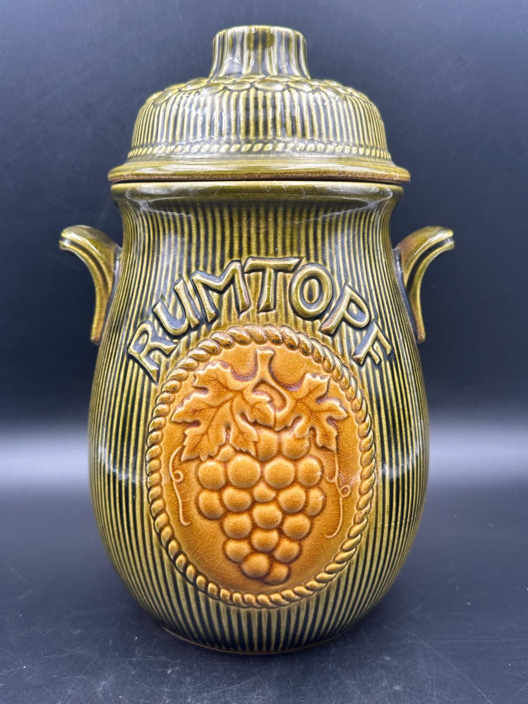 West German Pottery Large Rumtopf Jar With Lid - Etsy UK