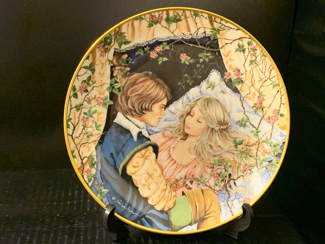 Kaiser Sleeping Beauty Plate - Etsy