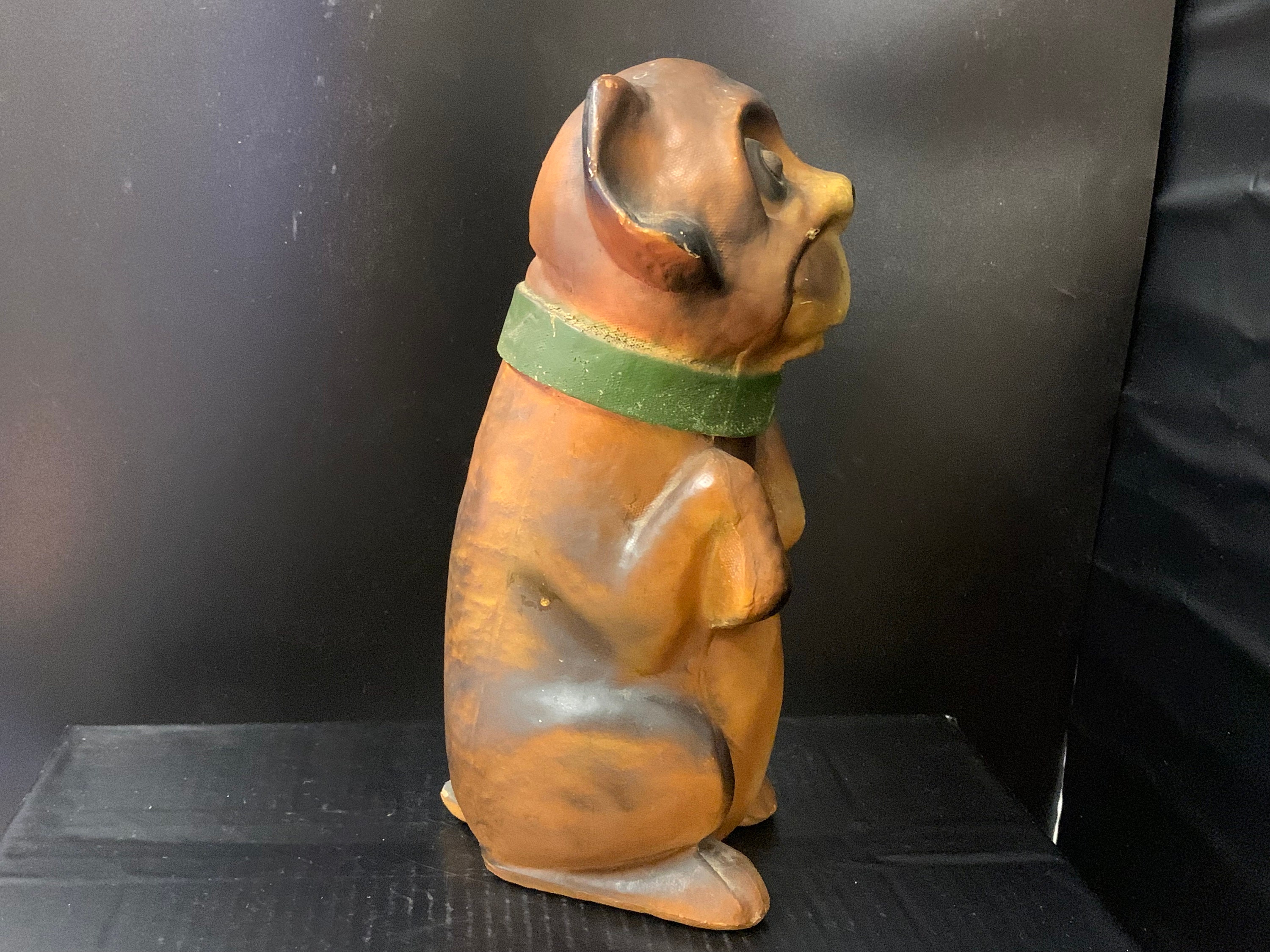 Vintage Bonzo Paper Mache Container Dog - Etsy UK