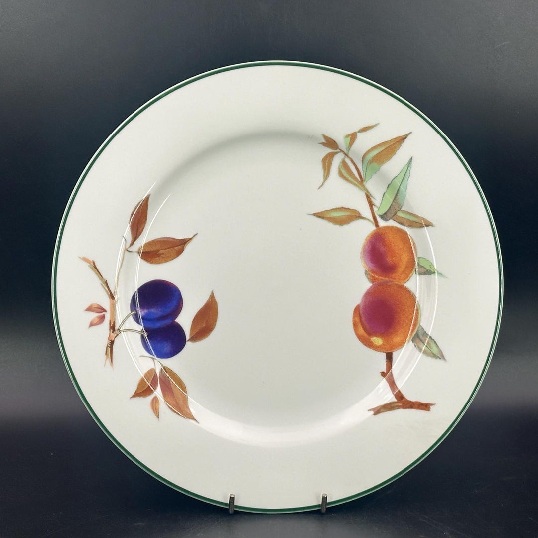Royal Worcester Evesham Vale – 10,1/2″ Dinner Plate - Etsy UK