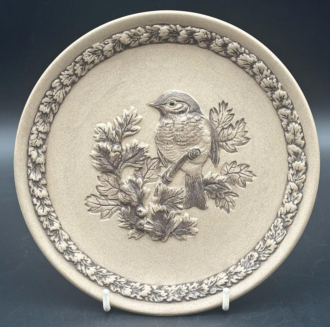 Poole Pottery British Garden Birds "the Robin" Collectors Plate Limited ...