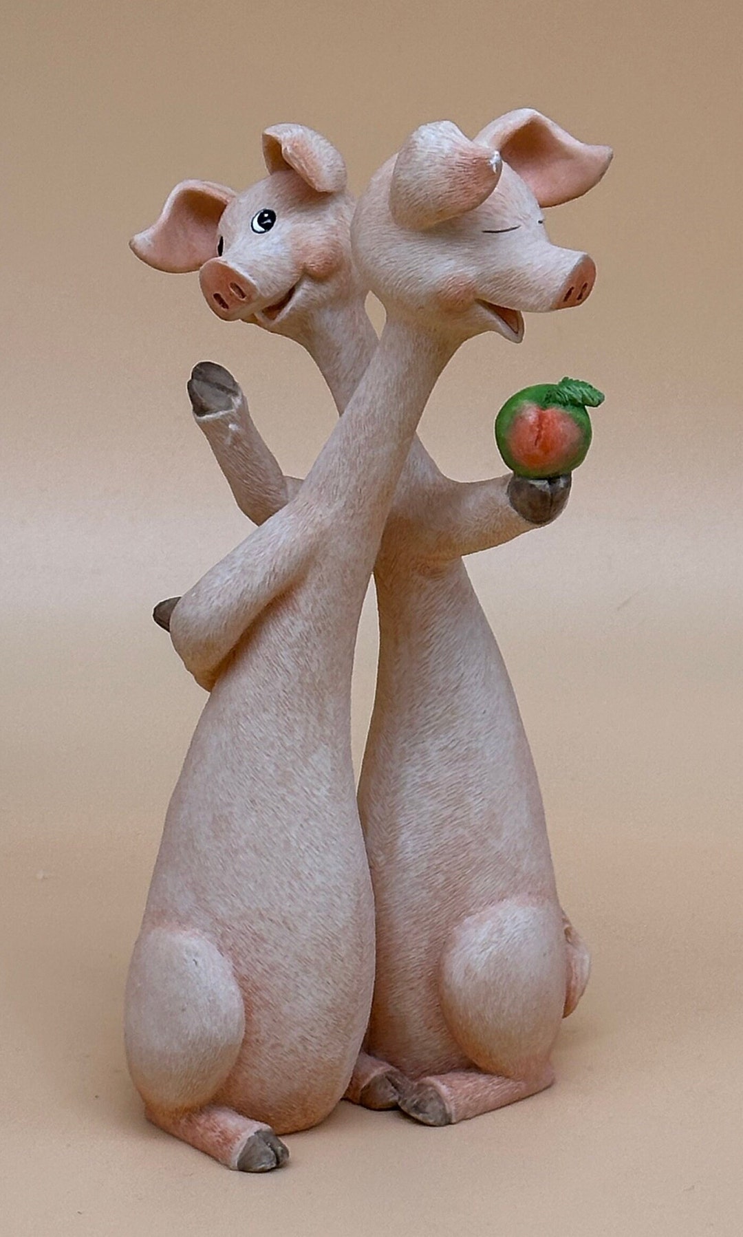Border Fine Arts Porkie Pigs Shut Your Eyes and Open Your Mouthfigurine ...