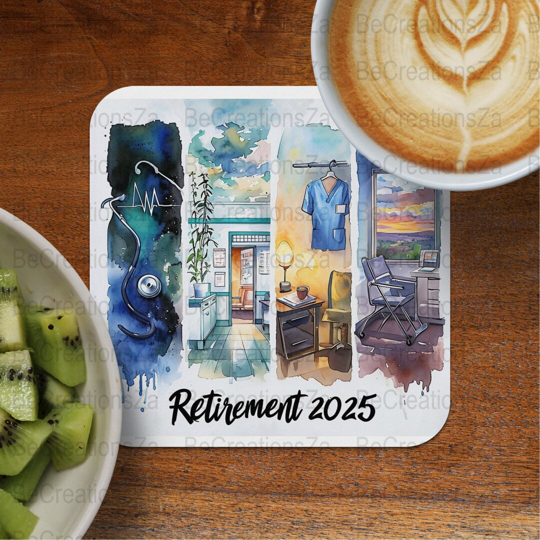 Digital Retirement 2025 Design, Medical Theme Gifts, Nurse Retirement ...