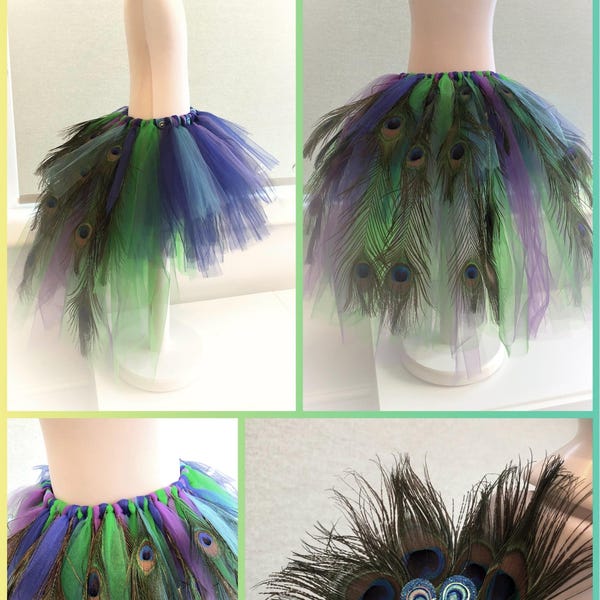 Peacock Tutu - Etsy