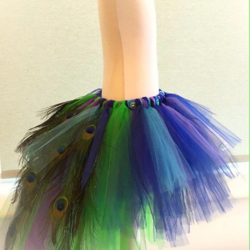 Peacock Tutu - Etsy