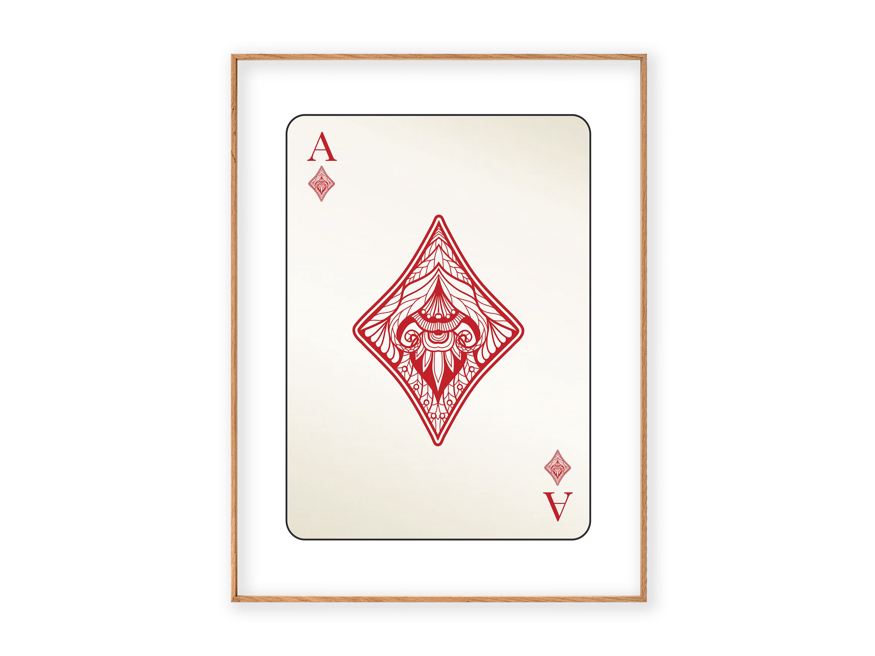 Playing Cards Ace Of Diamonds
