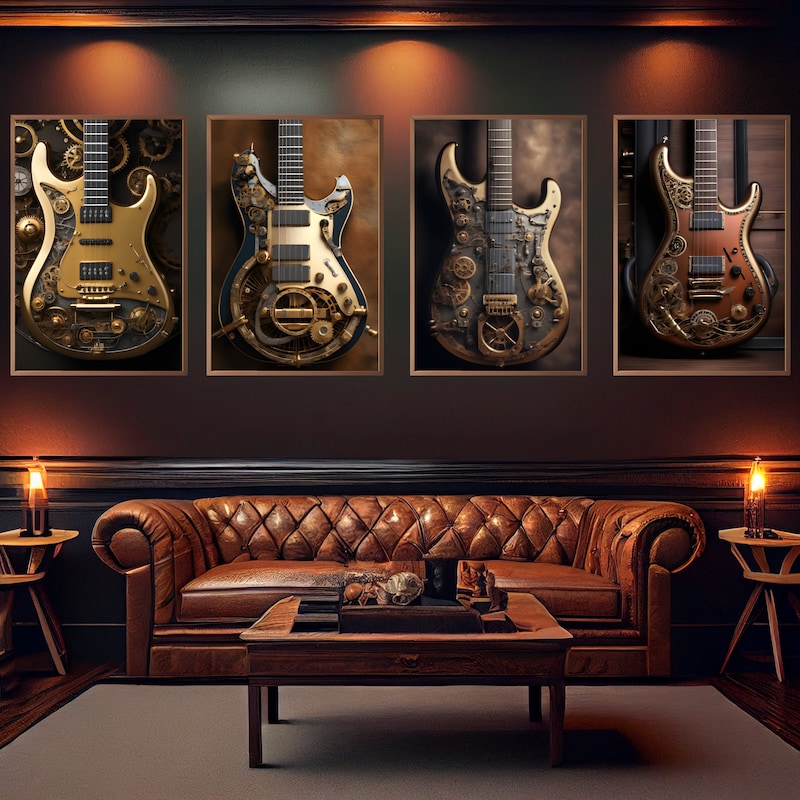 Guitar Wall Art - Etsy