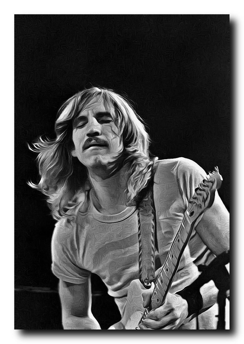 Joe Walsh Art Real Cotton Canvas Print Frame Ready For Dorm Office Living Room Man Cave