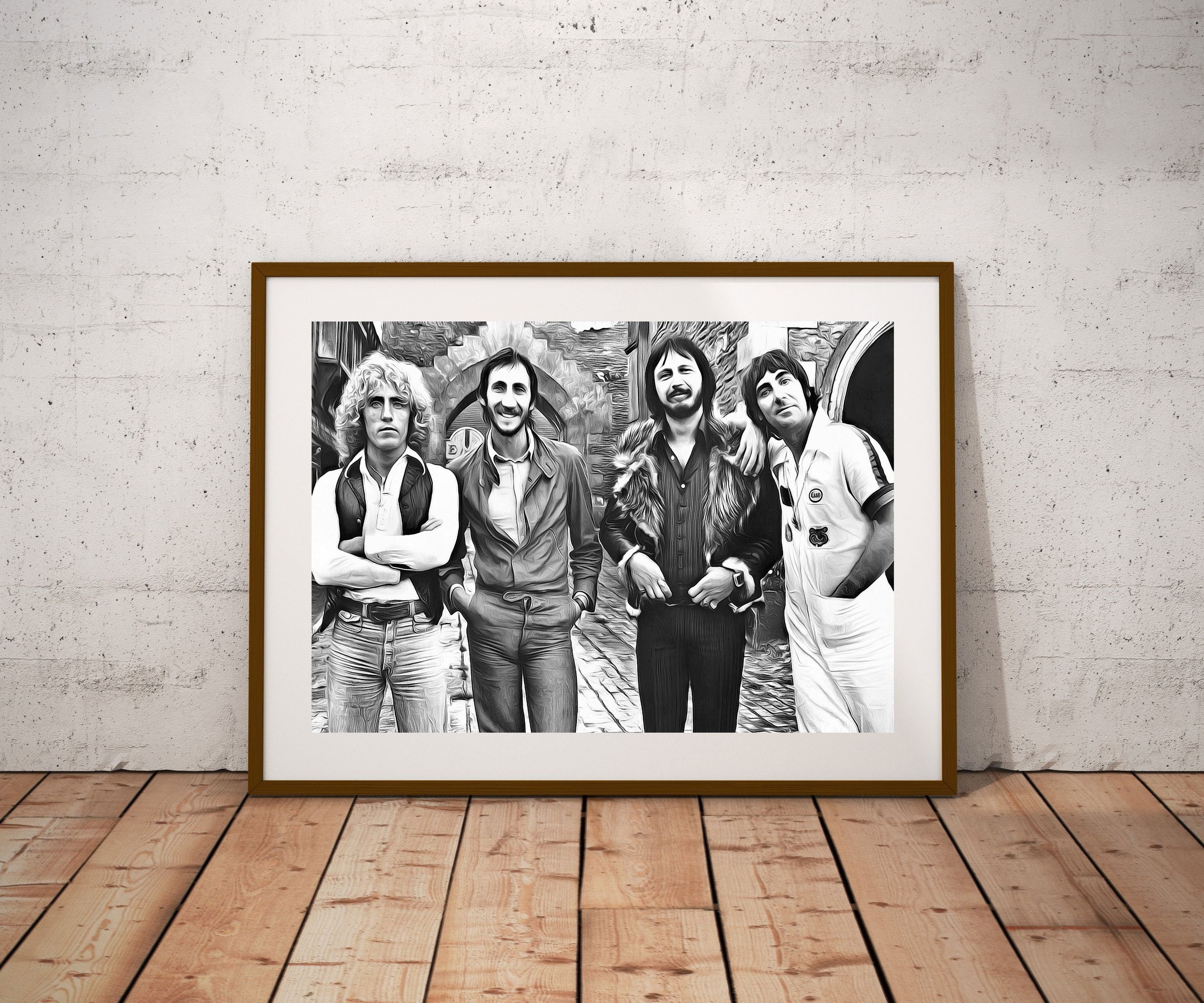 The Who Art Real Cotton Canvas Print. Frame Ready for Dorm - Etsy